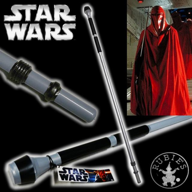 STAR WARS - GARDE IMPERIALE SUPREME COSTUME ET BATON OFFICIELS (RUBIE'S ...
