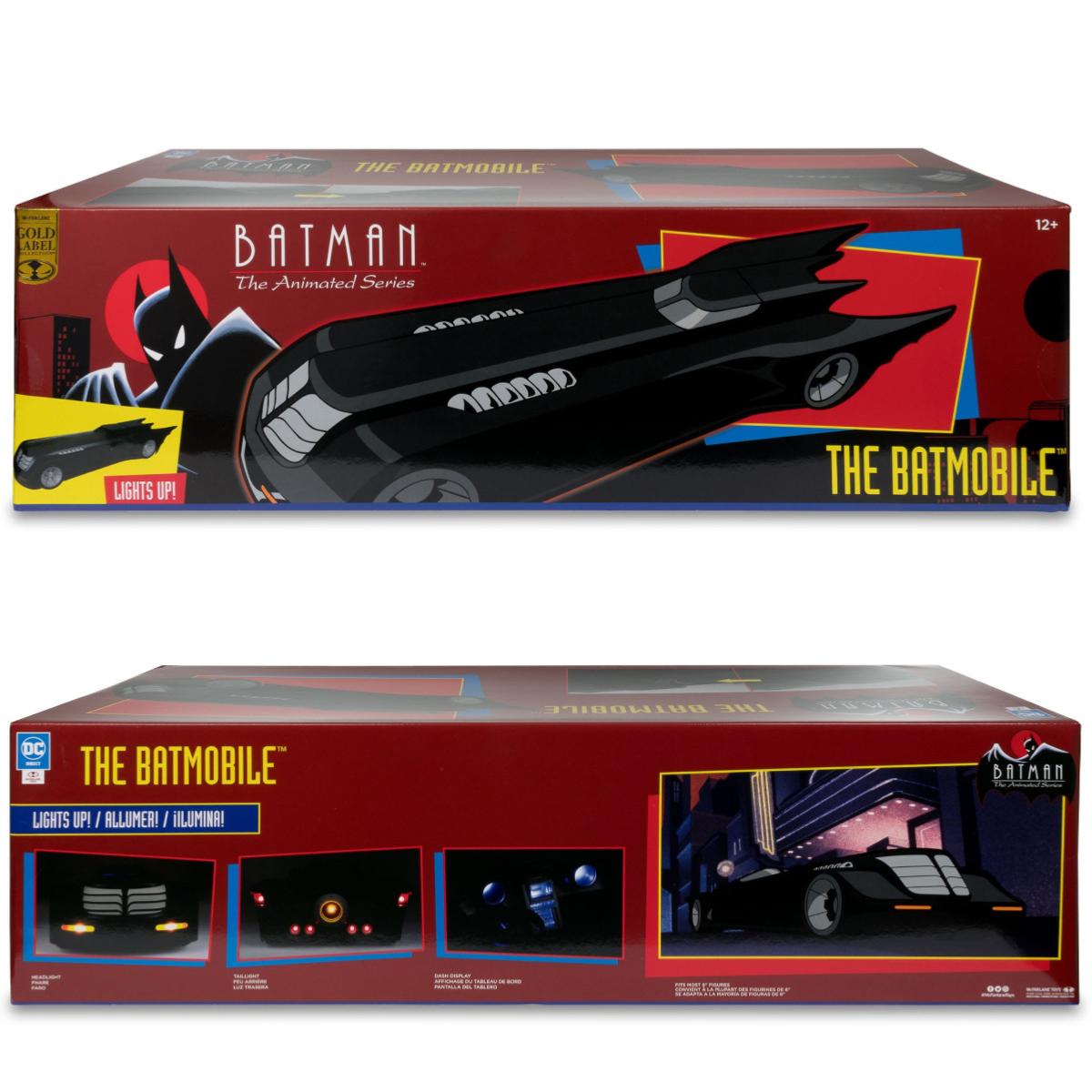 BATMAN, ANIMATED SERIES - BATMOBILE OFFICIELLE 61 CM (DC COLLECTIBLES ...