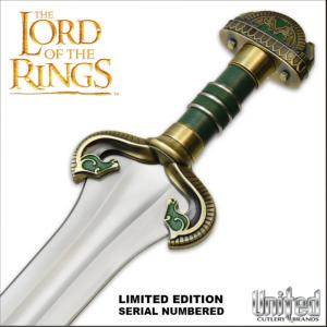 LOTR (LE SEIGNEUR DES ANNEAUX) - "PRINCE THEODRED" EPEE DU PRINCE ...