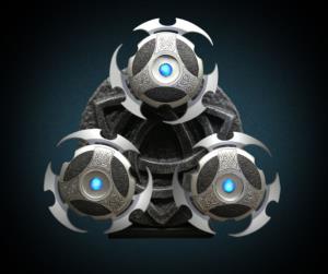 UNDERWORLD - SELENE'S THROWING STARS OFFICIELS (SHURIKENS PROP REPLICA)