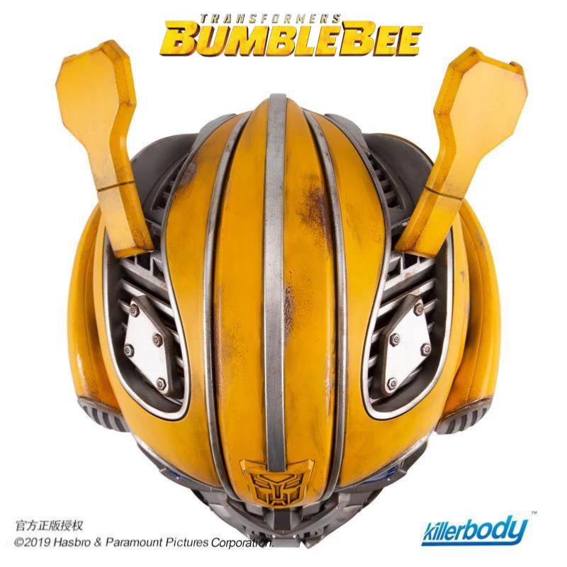 TRANSFORMERS : BUMBLEBEE - CASQUE INTEGRAL BUMBLEBEE OFFICIEL OUVERTURE ...
