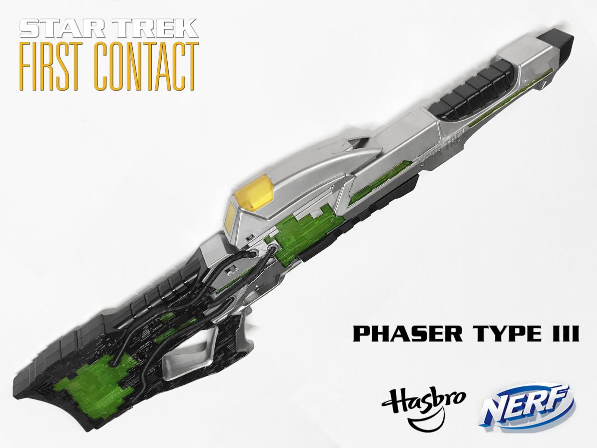 STAR TREK : FIRST CONTACT - PACK PHASER TYPE II & PHASER TYPE III ...