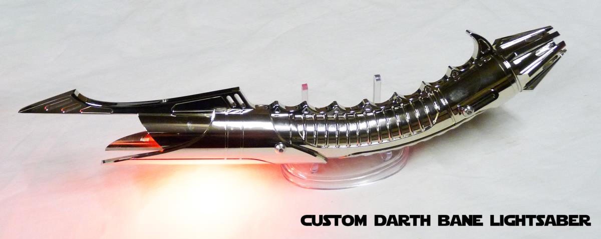 STAR WARS - SABRE LASER DARK BANE CUSTOM LIGHTSABER (LAME AMOVIBLE ...