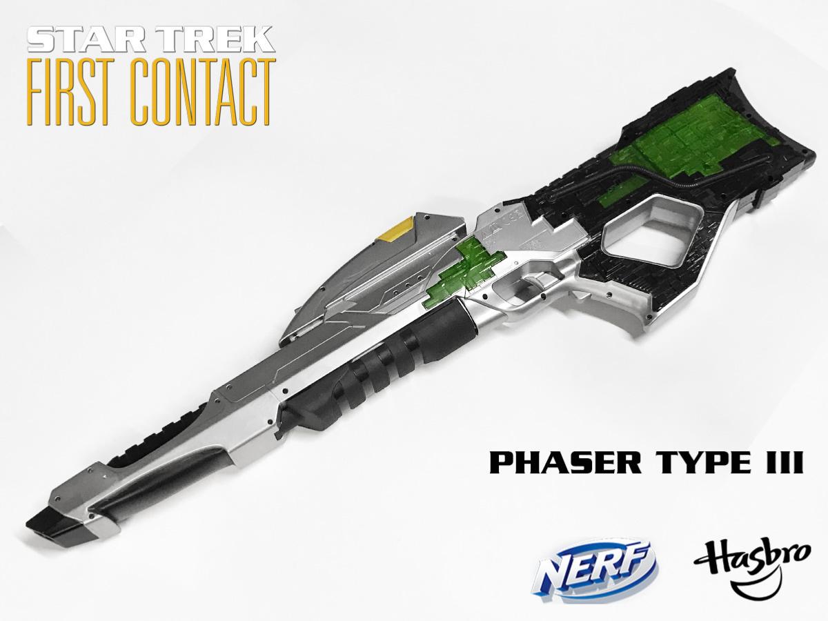 STAR TREK : FIRST CONTACT - PACK PHASER TYPE II & PHASER TYPE III ...