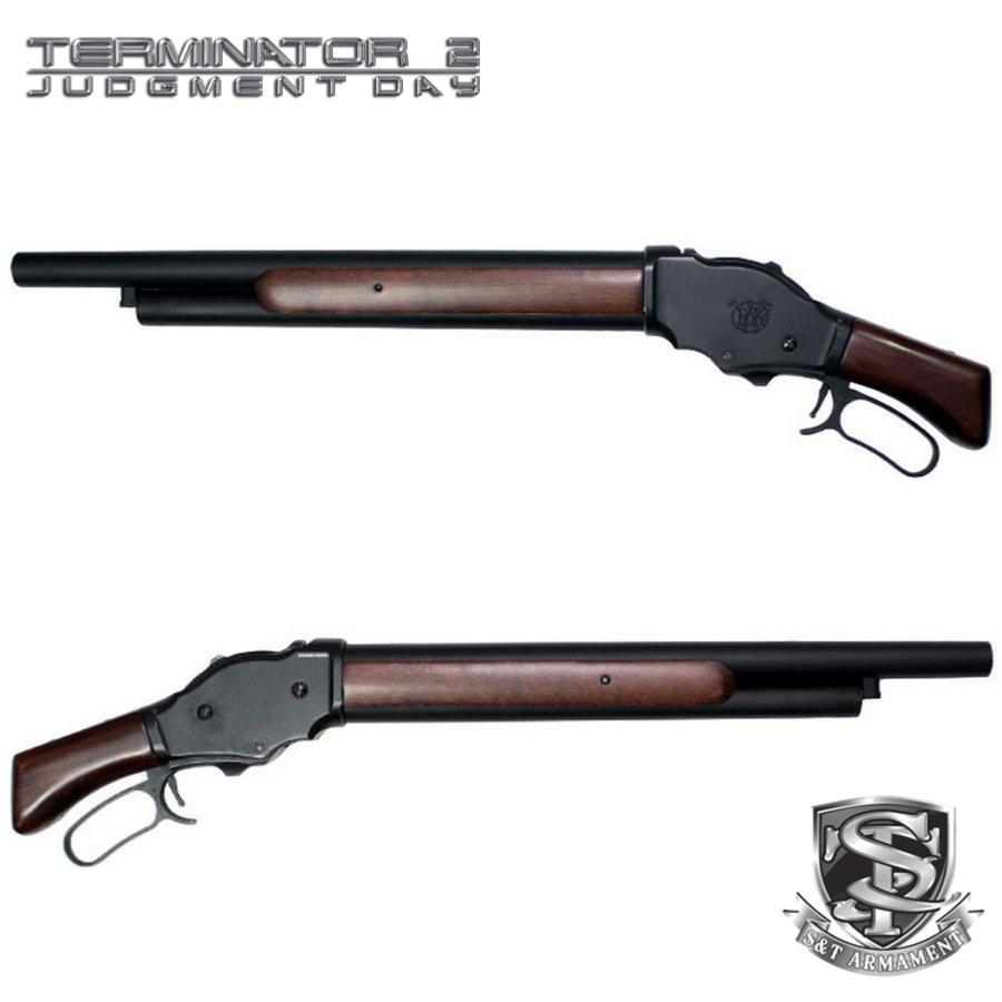 TERMINATOR 2 - SHOTGUN ROSE BOX OFFICIEL WINCHESTER M1887 TOUT METAL ...