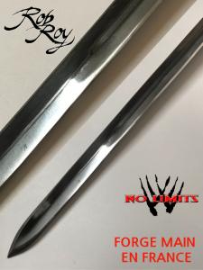 ROB ROY - REPRODUCTION EPEE AUTHENTIQUE FORGE MAIN EN FRANCE (PRACTICAL ...