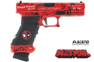 DEADPOOL (MARVEL COMICS) - PISTOLET GLOCK 17 OFFICIEL AVEC RETOUR DE ...