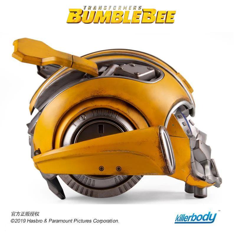 TRANSFORMERS : BUMBLEBEE - CASQUE INTEGRAL BUMBLEBEE OFFICIEL OUVERTURE ...