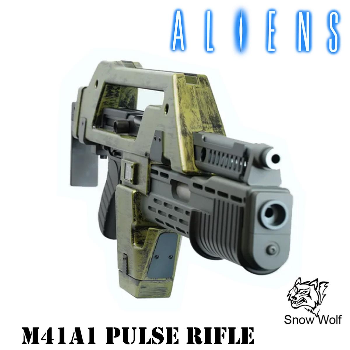 ALIENS - CUSTOM PULSE RIFLE M41A1 TOUT AUTOMATIQUE AVEC COMPTEUR A LED ...