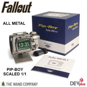 FALLOUT - REPLIQUE BRACELET FONCTIONNEL PIP-BOY OFFICIELLE TOUT METAL ECHELLE 1/1 (DIE-CAST ...