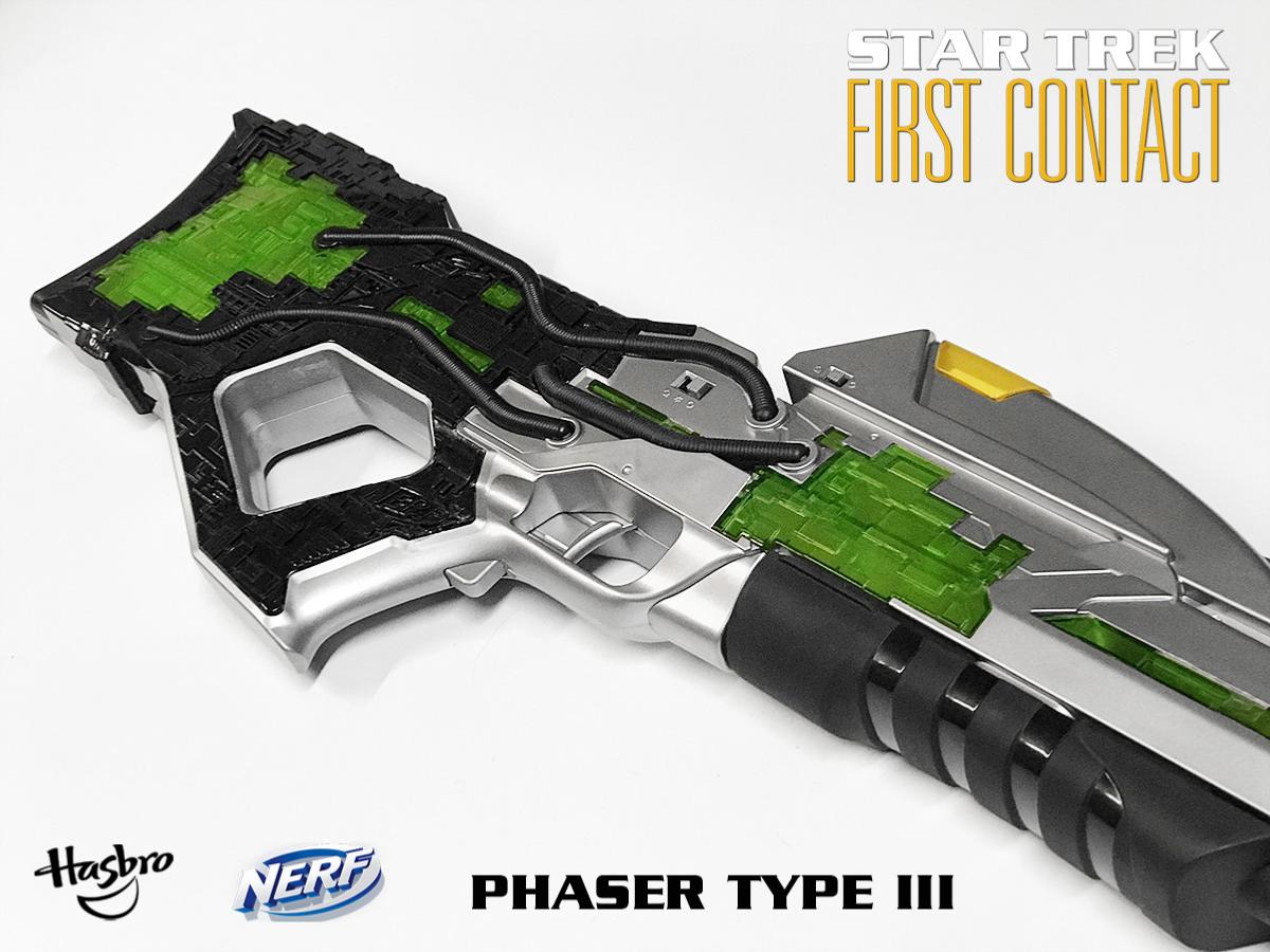 STAR TREK : FIRST CONTACT - PACK PHASER TYPE II & PHASER TYPE III ...