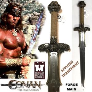 CONAN - EPEE "SWORD ATLANTEAN" SOUS LICENCE OFFICIELLE FORGE MAIN ...