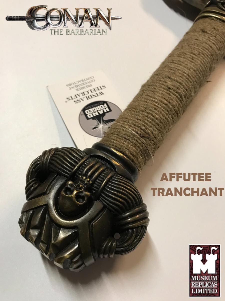 CONAN - EPEE "SWORD ATLANTEAN" SOUS LICENCE OFFICIELLE FORGE MAIN ...