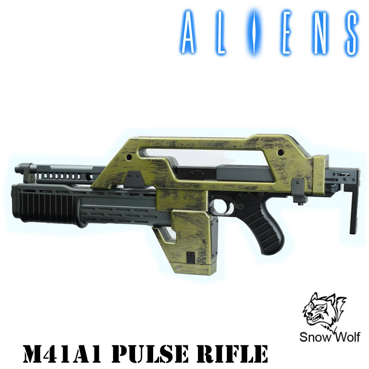 ALIENS - CUSTOM PULSE RIFLE M41A1 TOUT AUTOMATIQUE AVEC COMPTEUR A LED ...
