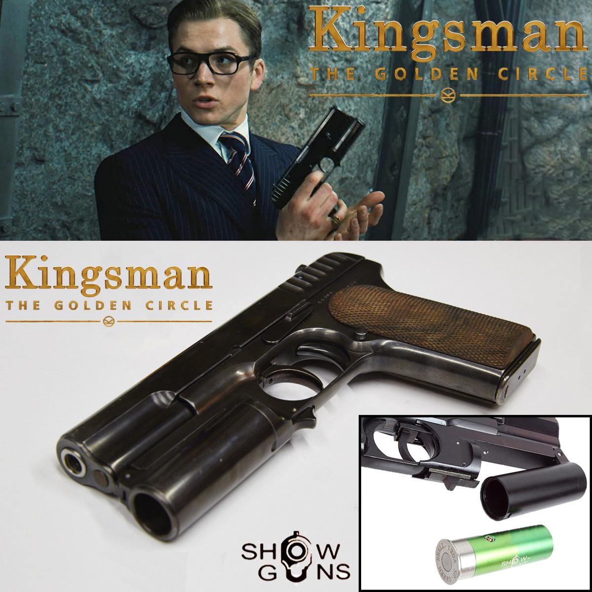KINGSMAN - PISTOLET SHOTGUN OFFICIEL TT-33 TOUT METAL ET BOIS VERITABLE ...