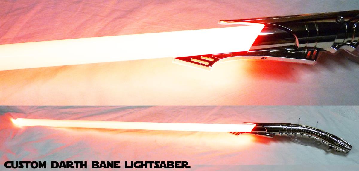 STAR WARS - SABRE LASER DARK BANE CUSTOM LIGHTSABER (LAME AMOVIBLE ...