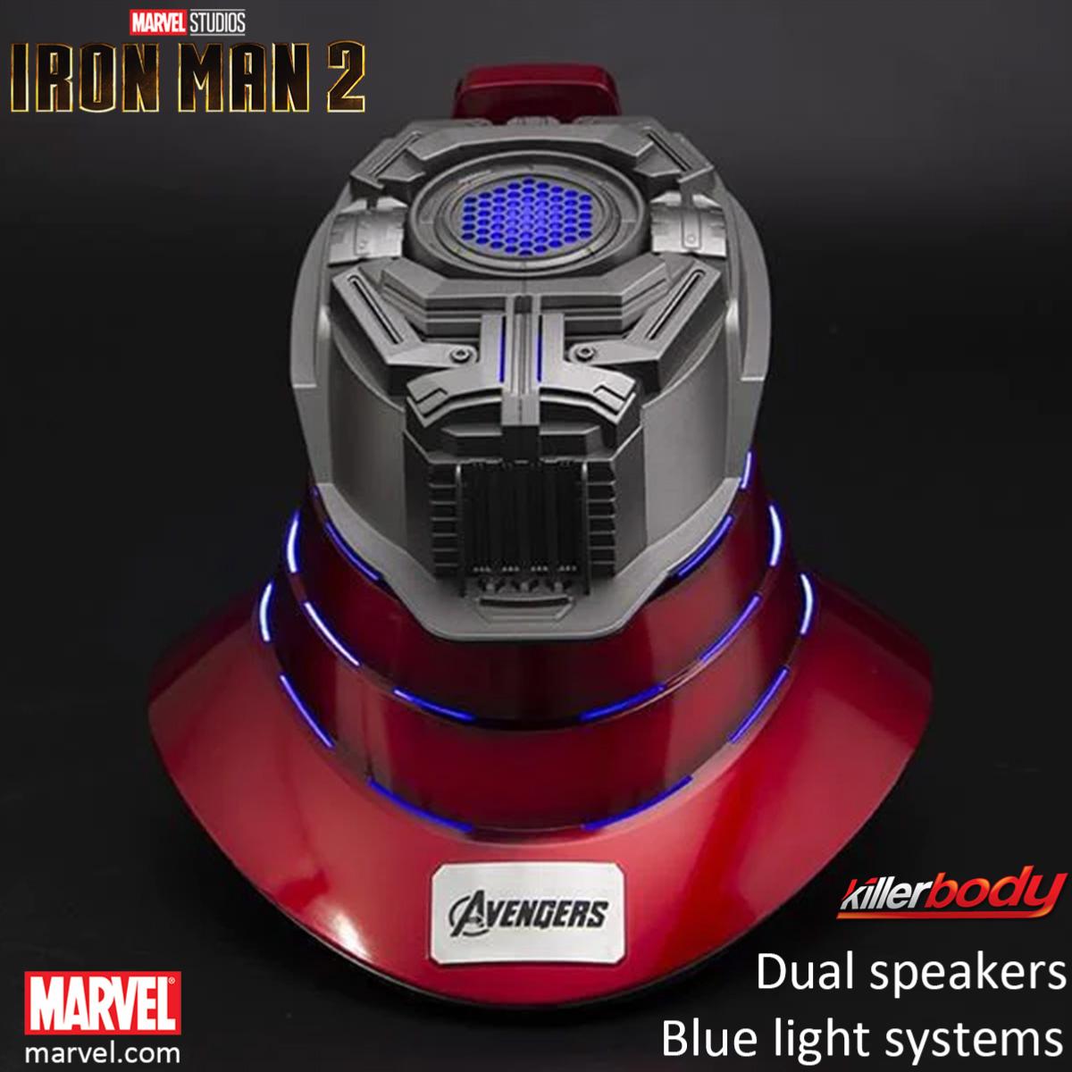 IRON MAN 2 - SUPPORT BUSTE POUR CASQUE INTEGRAL MARK V OFFICIEL AVEC ...
