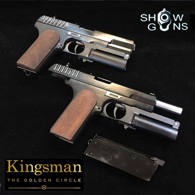 KINGSMAN - PISTOLET SHOTGUN OFFICIEL TT-33 TOUT METAL ET BOIS VERITABLE ...