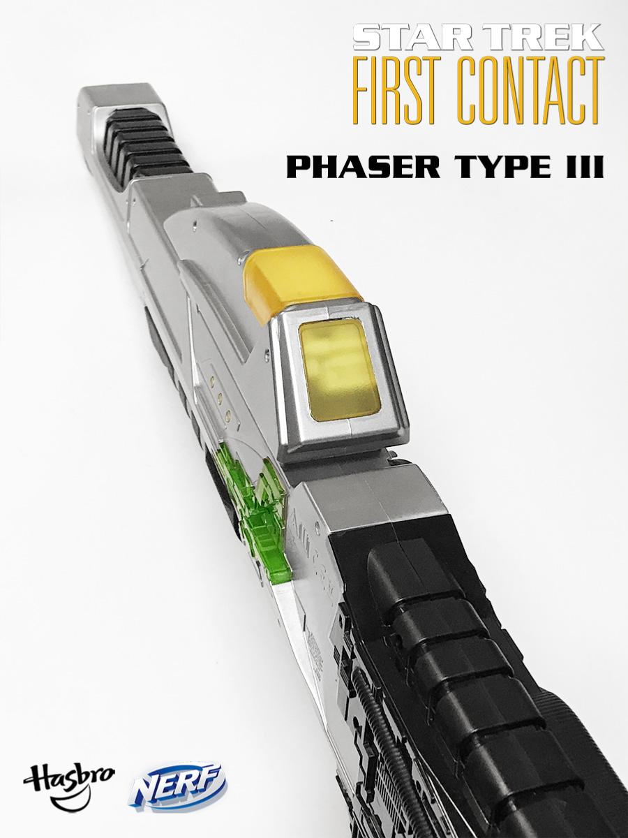 STAR TREK : FIRST CONTACT - PACK PHASER TYPE II & PHASER TYPE III ...