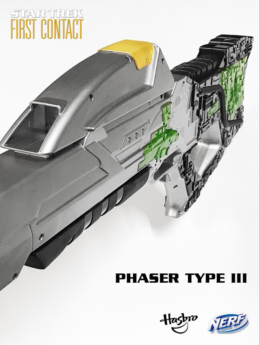 STAR TREK : FIRST CONTACT - PACK PHASER TYPE II & PHASER TYPE III ...
