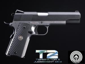 TERMINATOR 2 - PISTOLET OFFICIEL LIMITED EDITION BICOLORE TOUT METAL ...