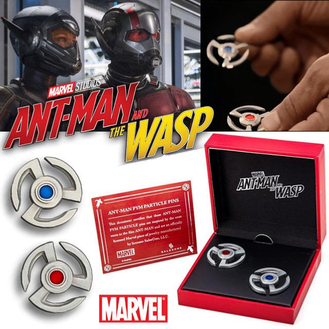 ANT-MAN & THE WASP - LOT 2 PYM PARTICLES DISKS OFFICIELS (PINS MARVEL ...