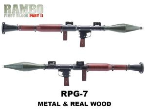 RAMBO II, LA MISSION - LANCE ROQUETTE GK TACTICAL RPG-7 TOUT METAL ...